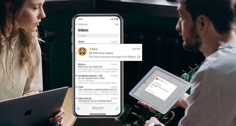 QR Code Email Notification Feature: Get Notified of Your Scans - QR TIGER