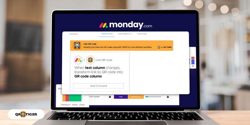 QR Code on Monday.com Integration: How Does it Work? - QR TIGER