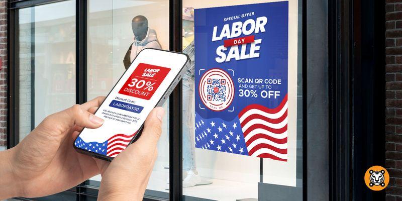 5 QR Code Ideas You’ll Need to Boost Labor Day Sales - QR TIGER