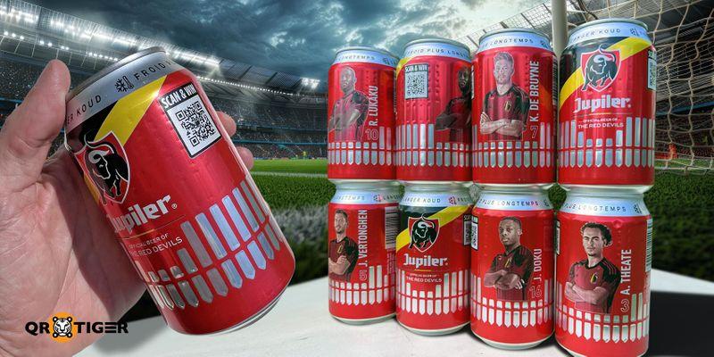 Jupiler QR Code: Score and Win Big with Red Devils on EuroCup 2024